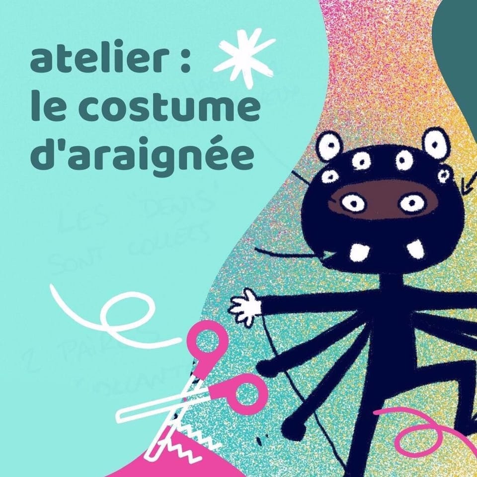 Fabrique un déguisement Araignée facile pour Halloween